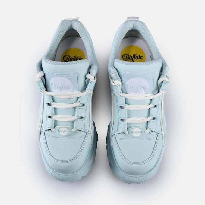 Buy Buffalo Classic Low Leather in blue in the BUFFALO® Shop