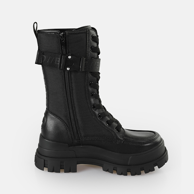 Compra Buffalo ASPHA COM HI BS - VEGAN NAPPA/NYLON - BLACK en negro en ...