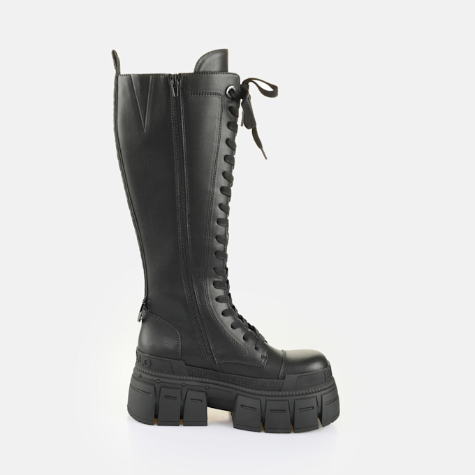 Kaufe Buffalo Gospher Lace Up Hi In Schwarz Im Buffalo® Shop
