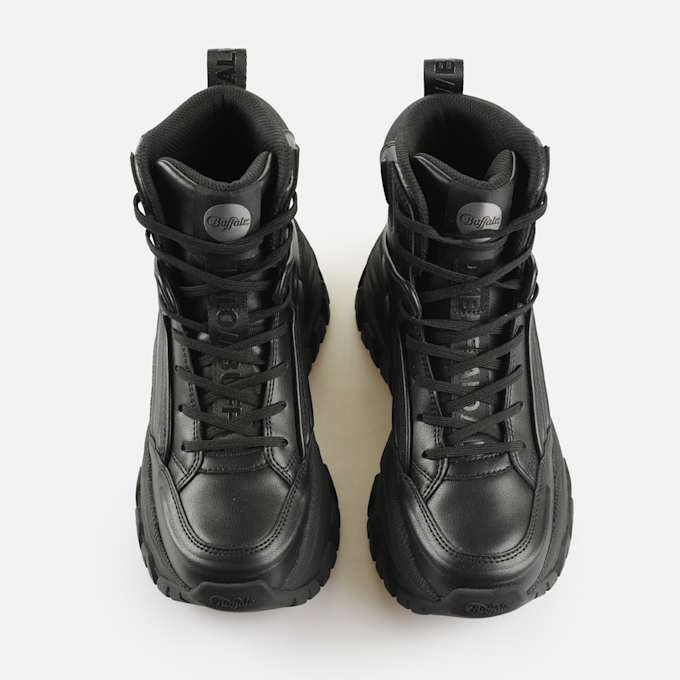 Buy Buffalo Lola Lace Up Mid Hike in black in the BUFFALO® Shop