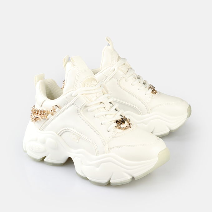 Buy Buffalo Binary Chain Glam in white in the BUFFALO® Shop