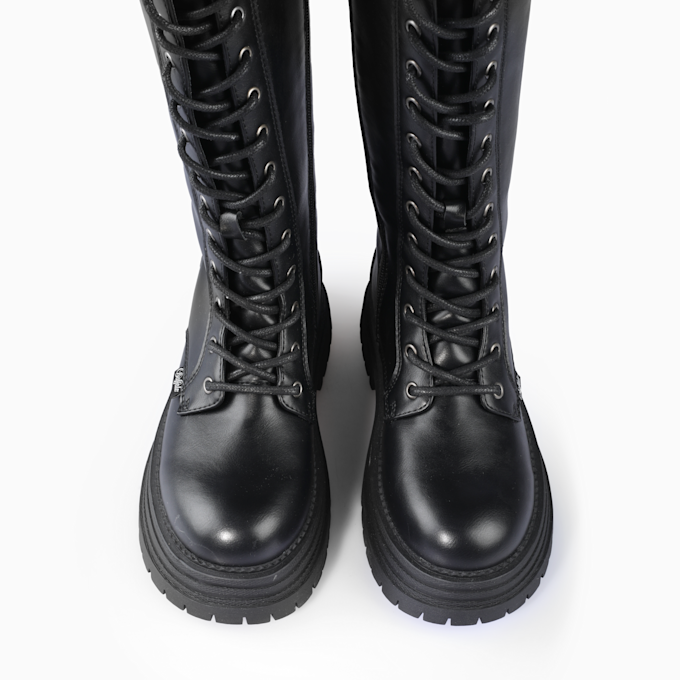 Buy Buffalo Lennox Lace Up HI in black in the BUFFALO® Shop