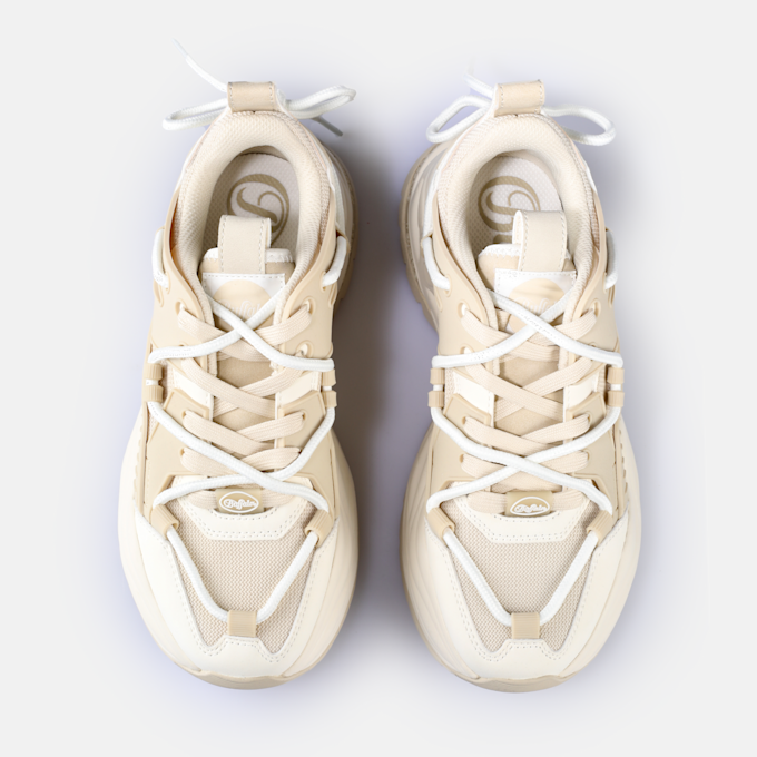 Buy Buffalo Triplet Lace in beige in the BUFFALO® Shop