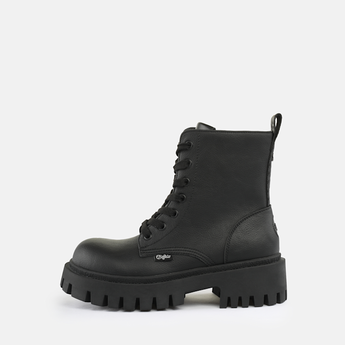 Kaufe Buffalo Zanos Lace Up Mid in schwarz im BUFFALO® Shop