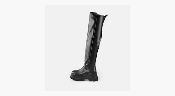 Kaufe Buffalo Jupiter Overknee in schwarz im BUFFALO® Shop
