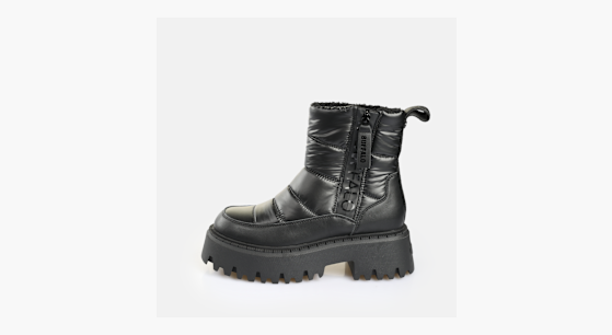 Kaufe Buffalo Aspen Puffer Zip in schwarz im BUFFALO® Shop