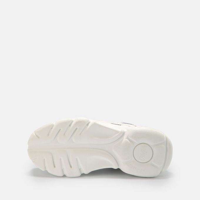 Achète Buffalo Cld Grid baskets véganes, crème à blanc chez BUFFALO®