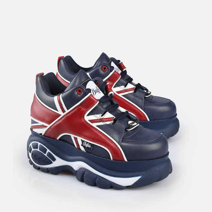 Achète Buffalo Classic Baskets basses vegan, rainbow à bleu chez BUFFALO®